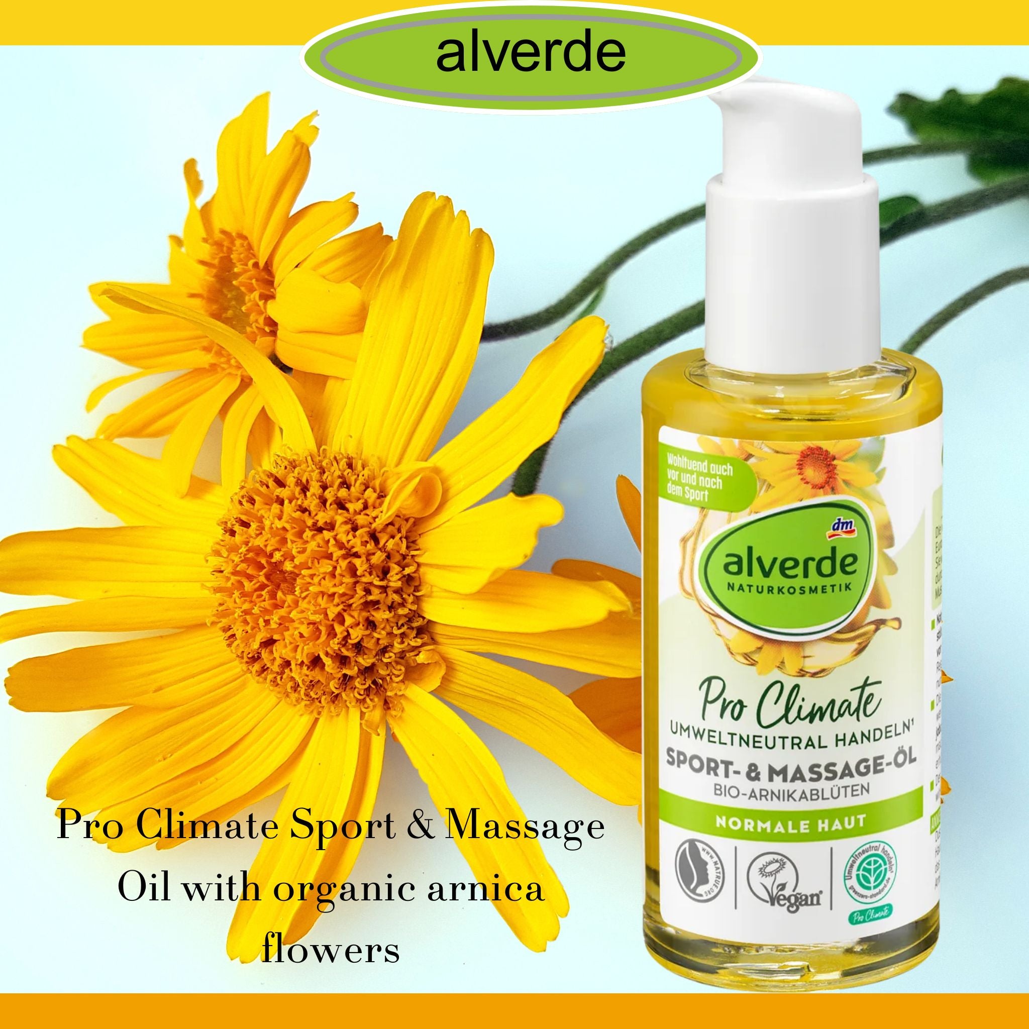 Alverde Naturkosmetik Pro Climate Sport & Massage Oil – SHIMO